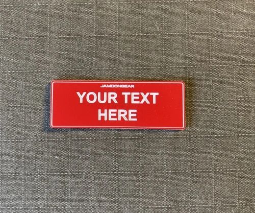 Self Adhesive Label for Caravan, RV,Boat etc. Choose your own text