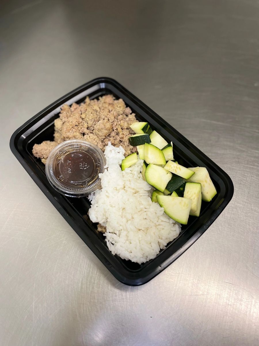 4oz 93% Seasoned Lean Ground Turkey Meal (add protein optional)