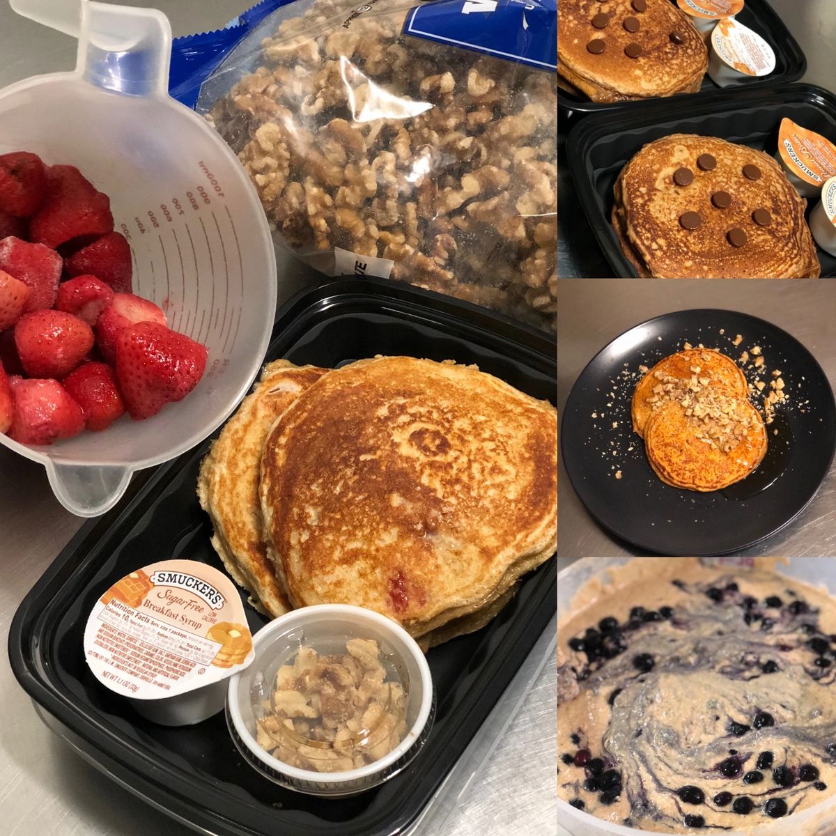 5 pk variety protein pancakes