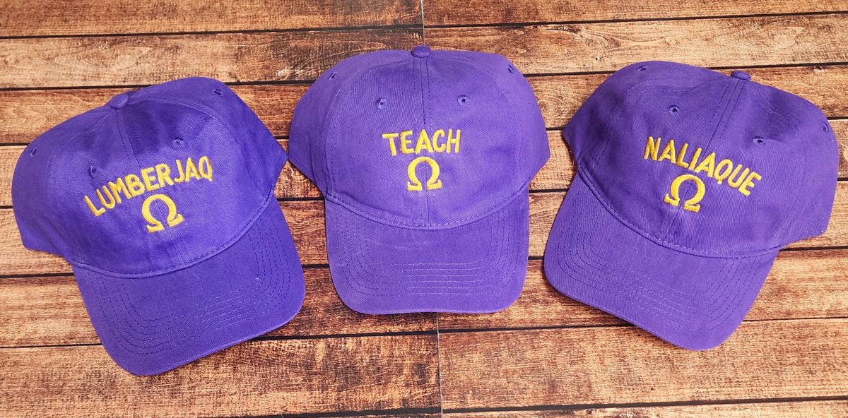 OPP Purple Line Name Hat