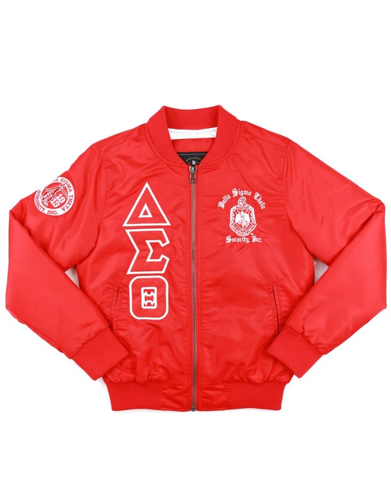 DST Red Bomber Jacket