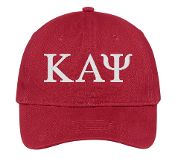 KAP Red Greek Letter Hat