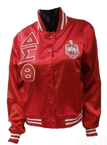 DST Red Satin Jacket
