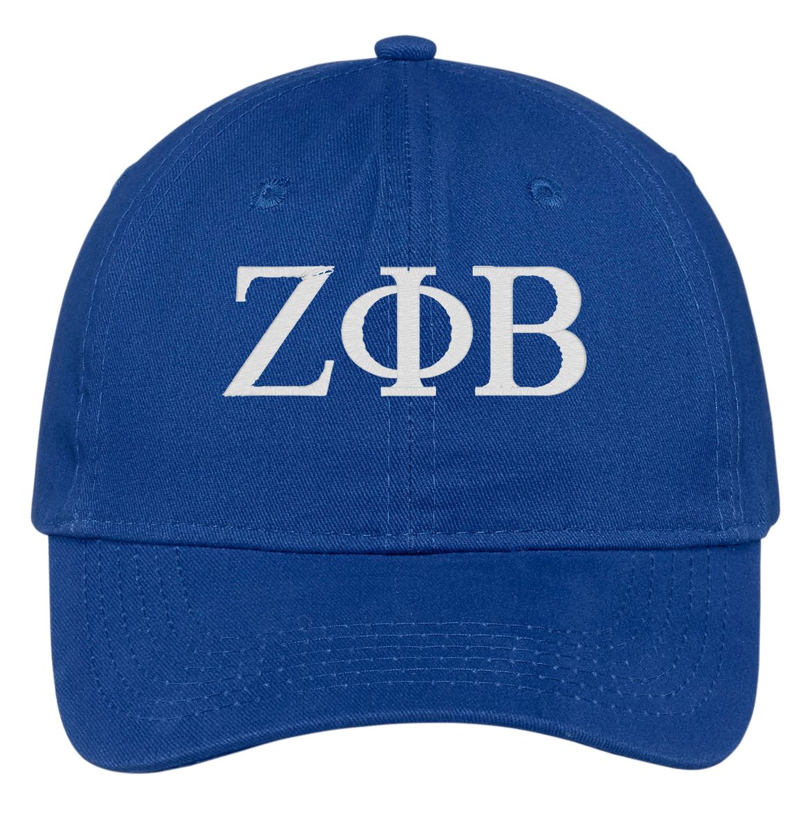 ZPB Royal Greek Letter Hat
