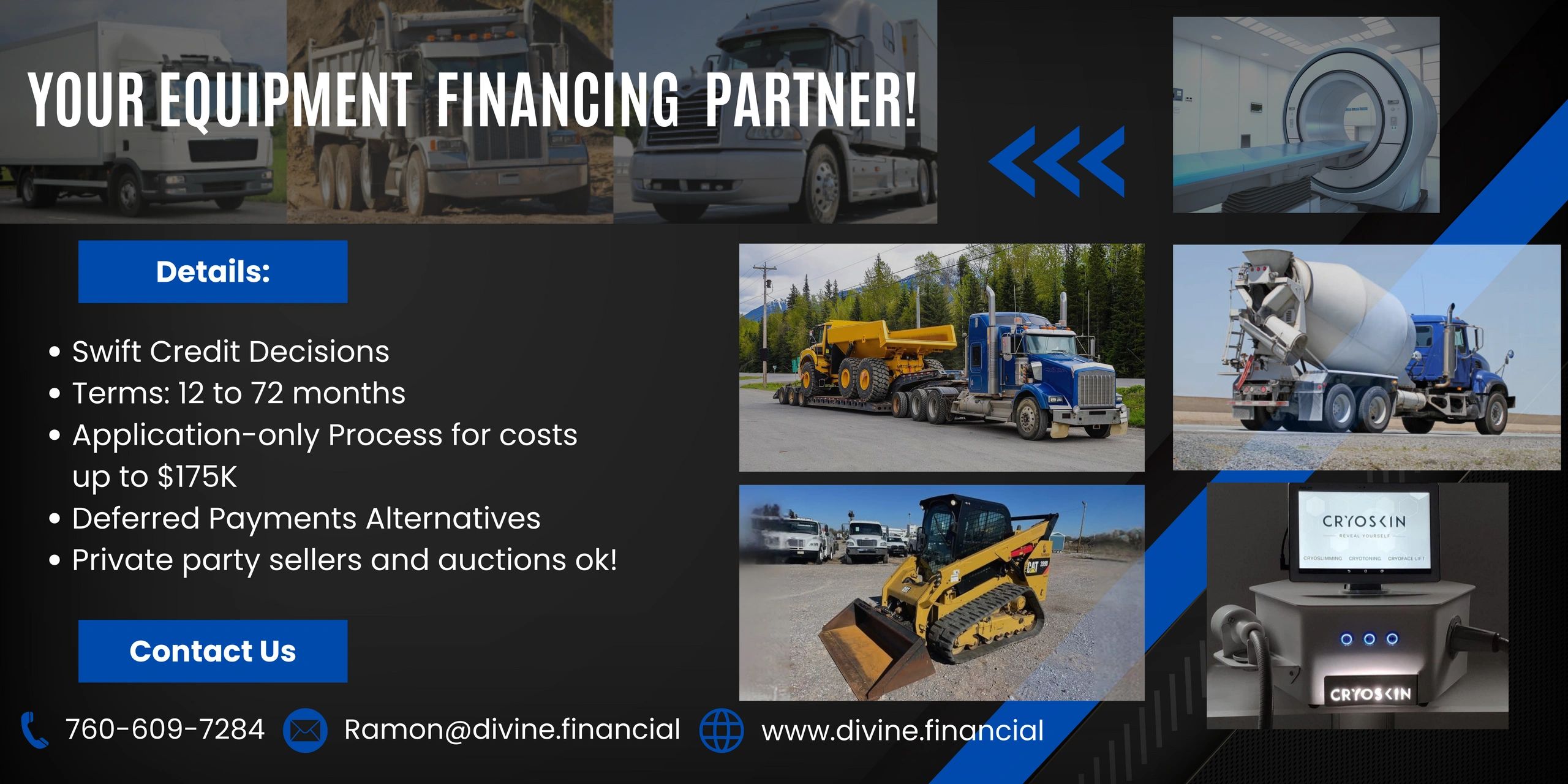 Divine Financial - Equipment Leasing and Financing, Equipment Finance ...