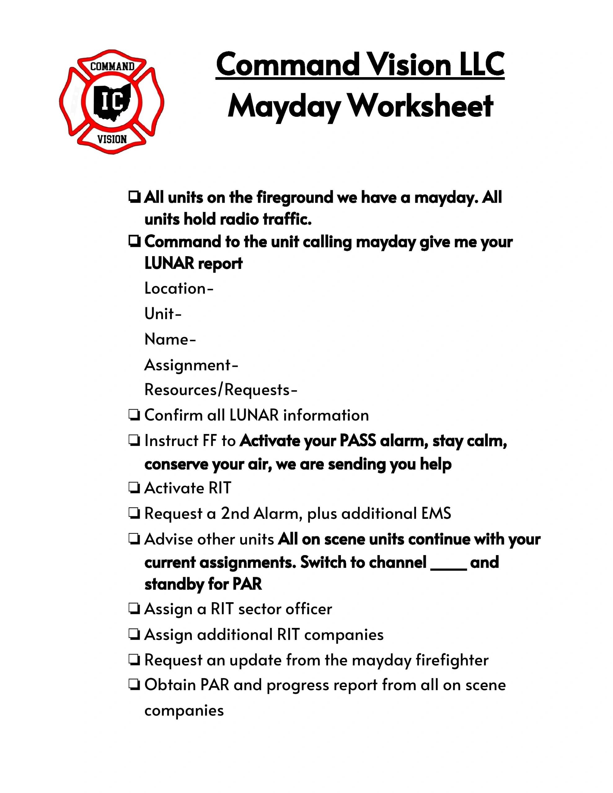 Are You Prepared to Manage a Mayday