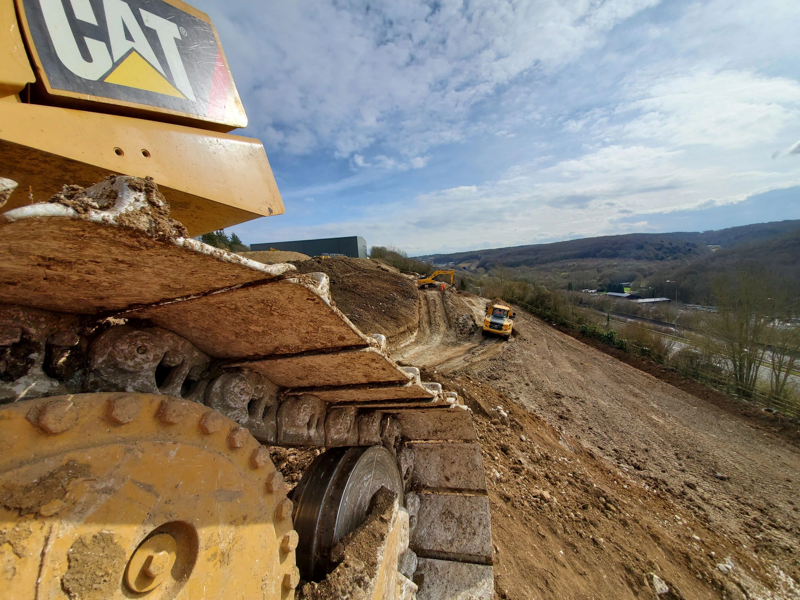 Earthwork excavation