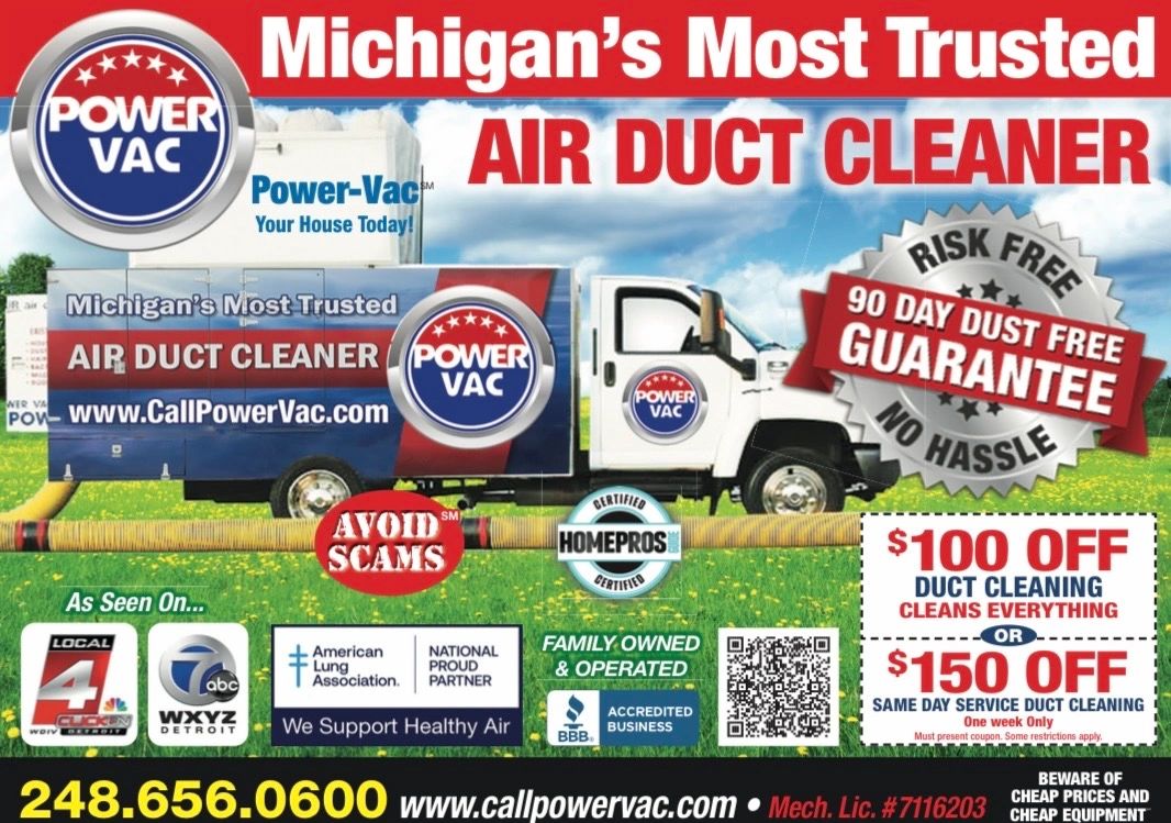 Home | Air Duct Cleaning with Power Vac