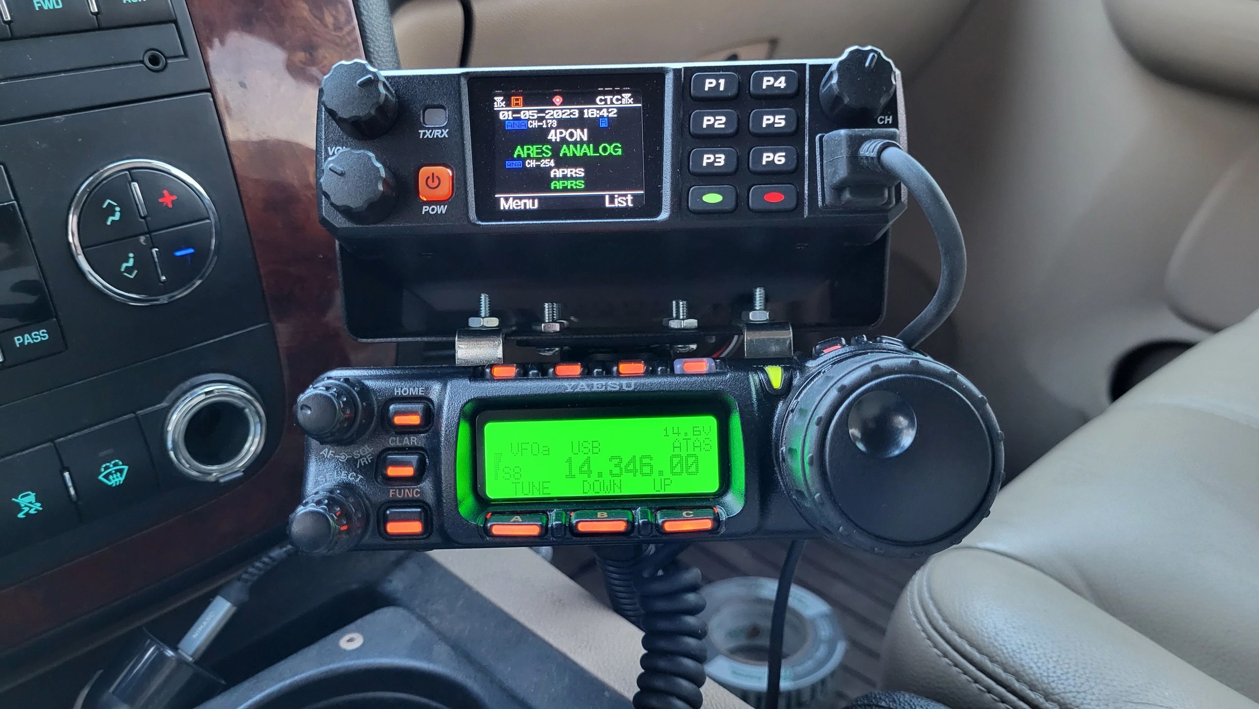 First contacts from the new HF mobile....VK3!