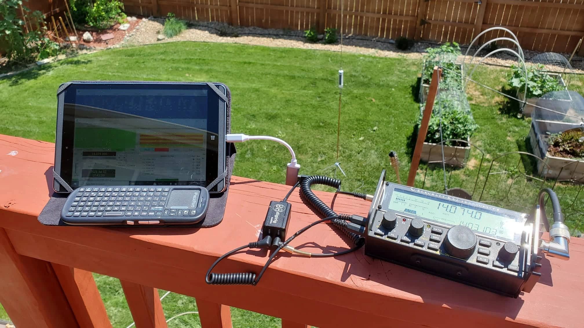 New digital mode interface for the KX2