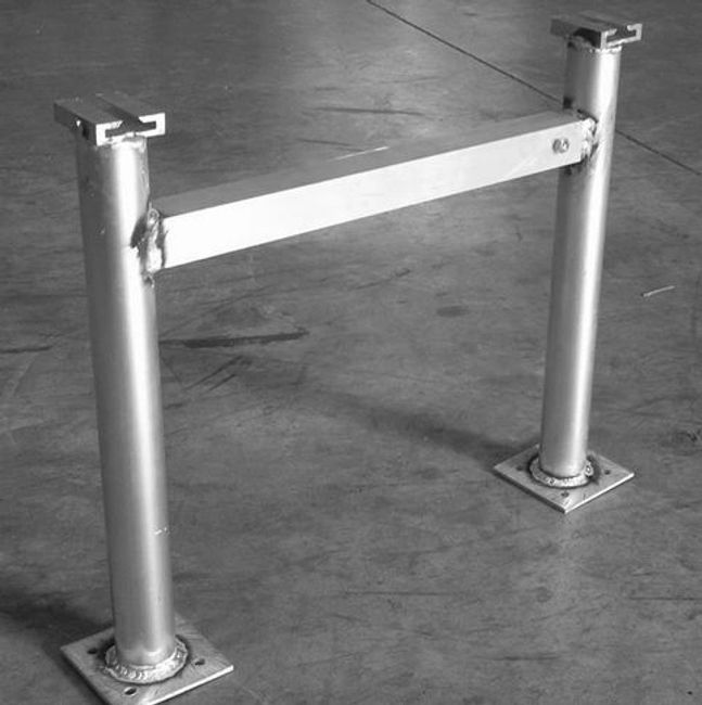Precision Aluminum Products - Condenser Stand, Leg Assembly | Precision ...