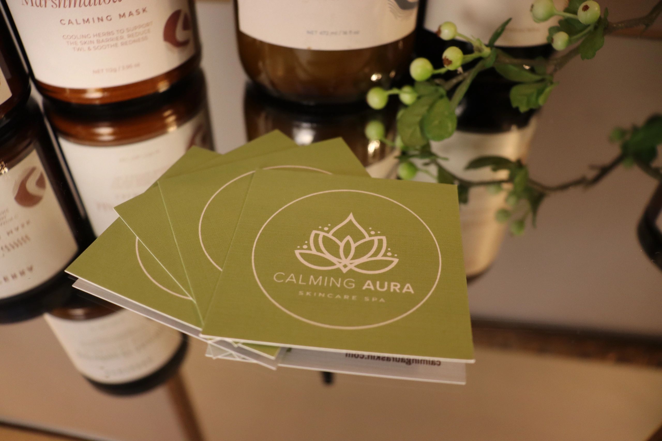 Calming Aura Skincare - Home