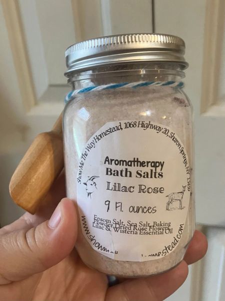 Small Plastic Jar 9 Oz. Bath Salts