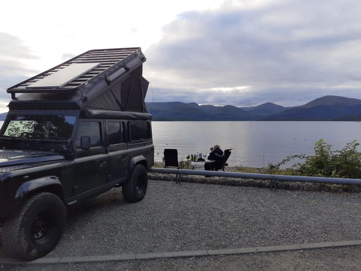 LAND ROVER DEFENDER 110 POP TOP ROOF TENT SUPPLY AND FIT!!