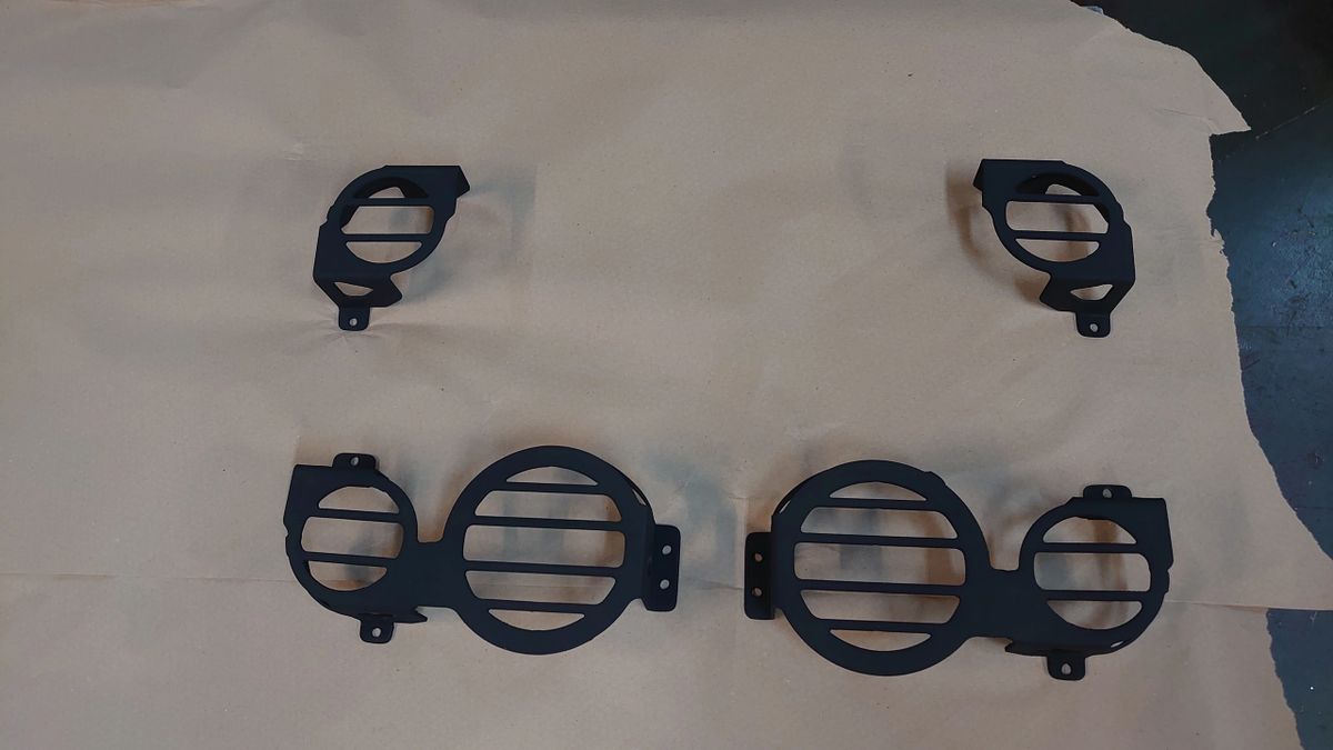 Defender Td5 Rear Light Guards