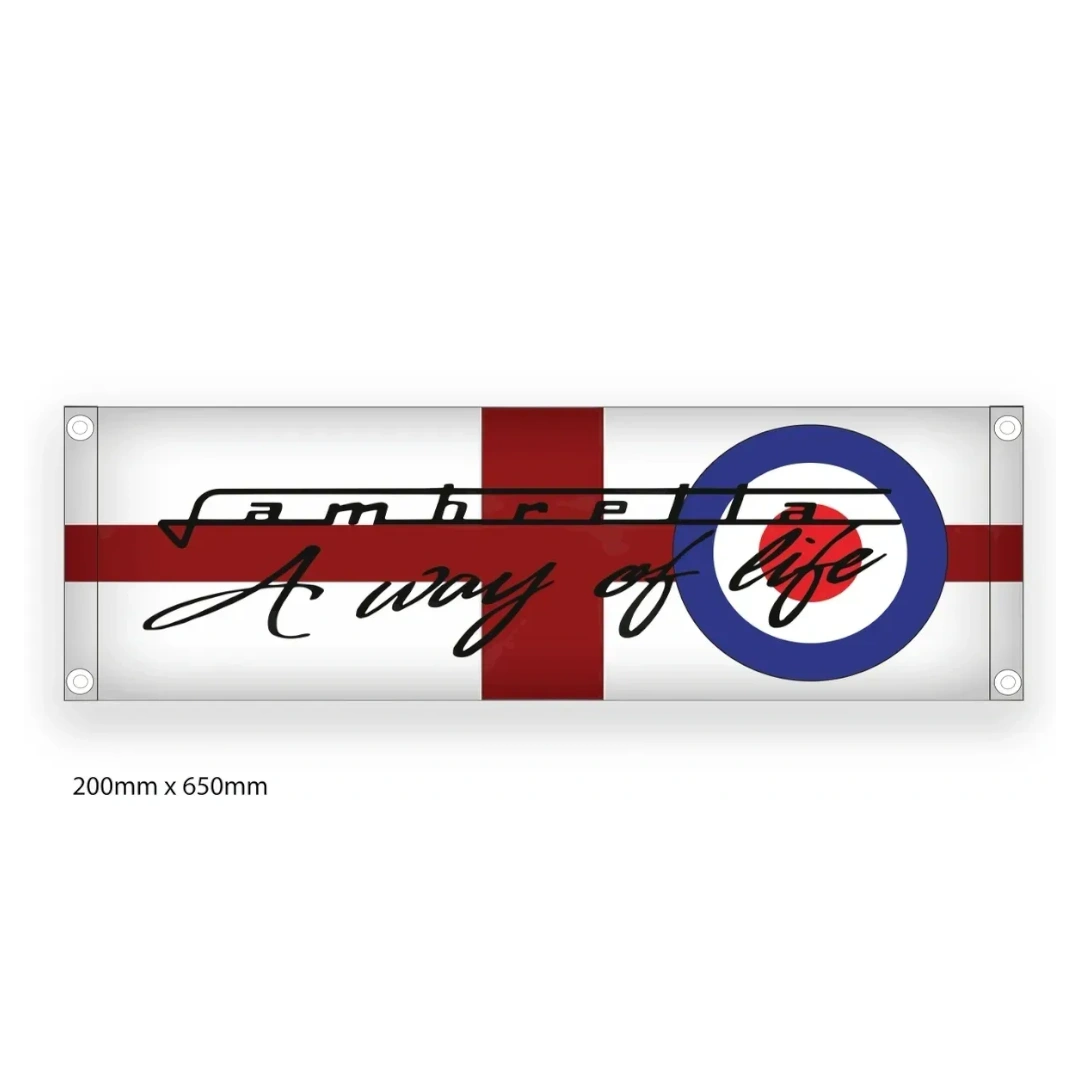 scooter legshield banners