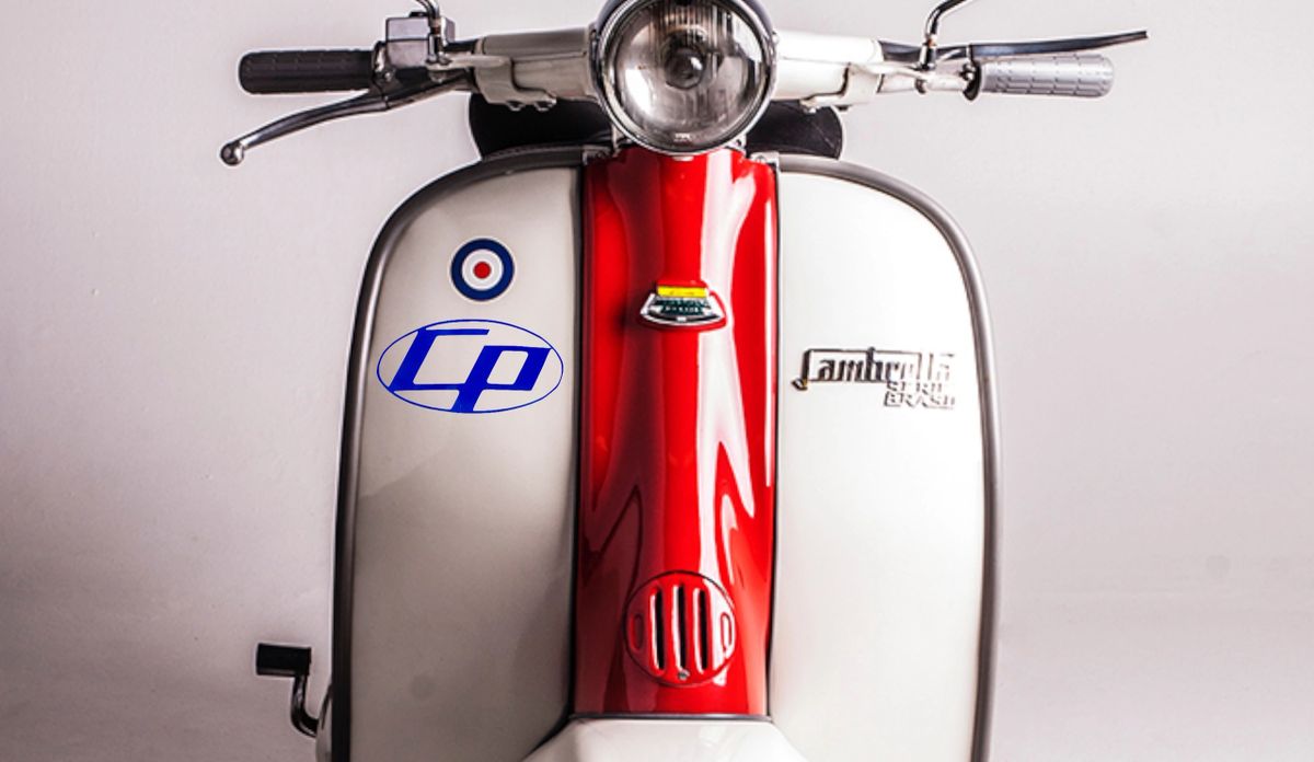 C P Casa Performance self adhesive vinyl car sticker scooter decal wall art