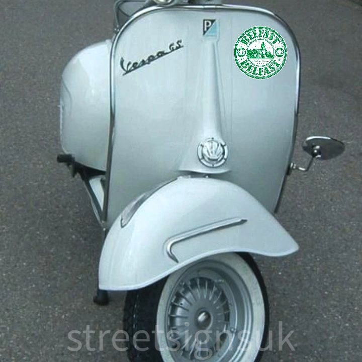 Belfast Northern Ireland self adhesive vinyl decal sticker