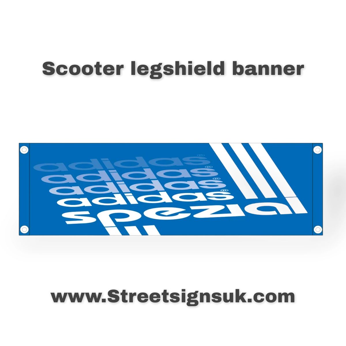 Adidas Spezial Scooter Legshield banner
