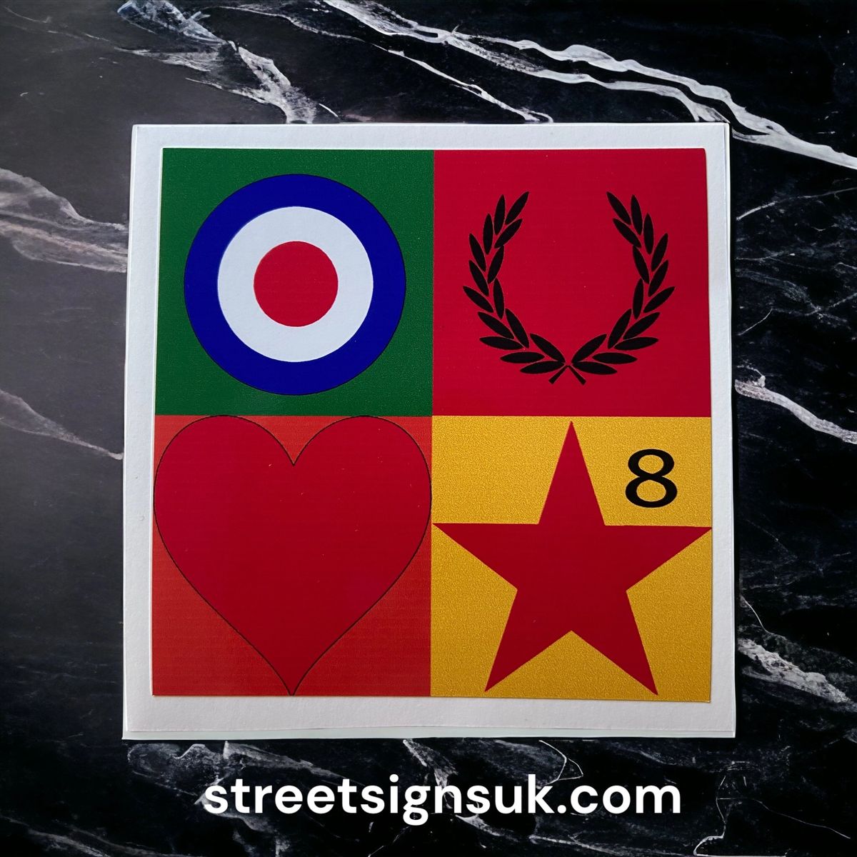 Paul Weller Stanley Road logo self adhesive vinyl sticker decal