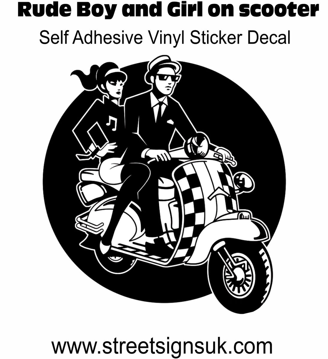 SKA stickers decals