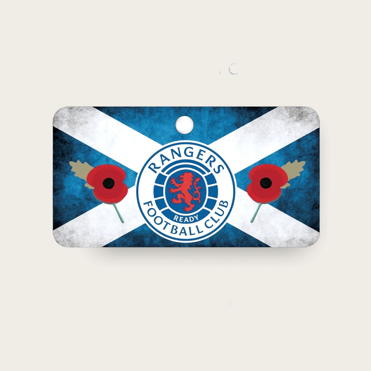 Rangers F.C lest we forget United self adhesive vinyl decal sticker for ...