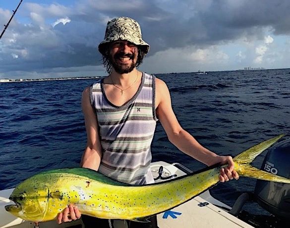 Spring mahi are showing
