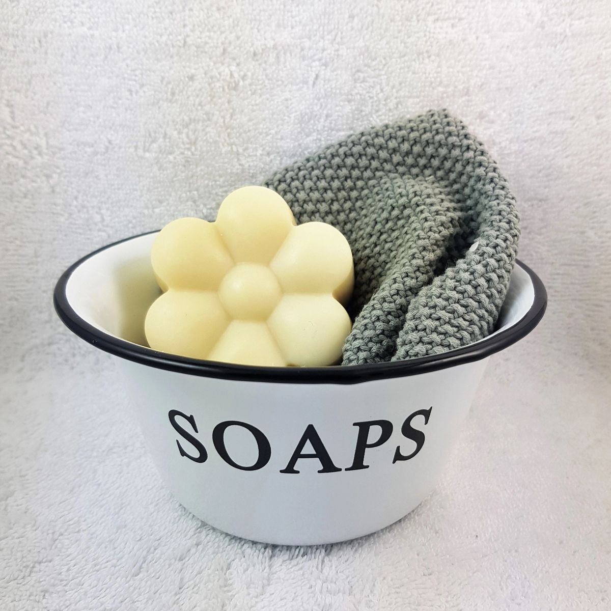 Enamel Soap Bowl