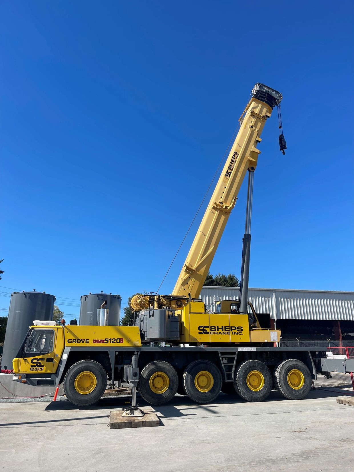 SHEPS Crane Service - Crane Service, Crane Rentals, Crane and Rigging