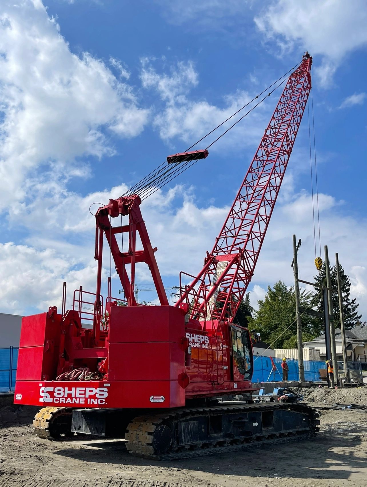SHEPS Crane Service - Crane Service, Crane Rentals, Crane and Rigging