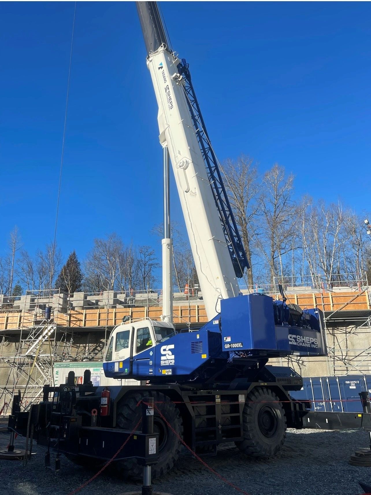 SHEPS Crane Service - Crane Service, Crane Rentals, Crane and Rigging