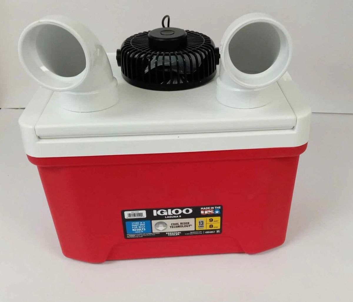 Swamp Cooler Portable Air Conditioner 9 qt 3 Speed USB Fan