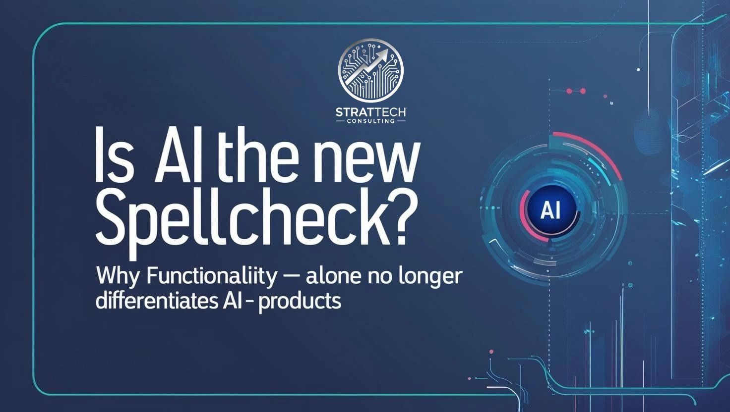 Is AI the New Spellcheck?