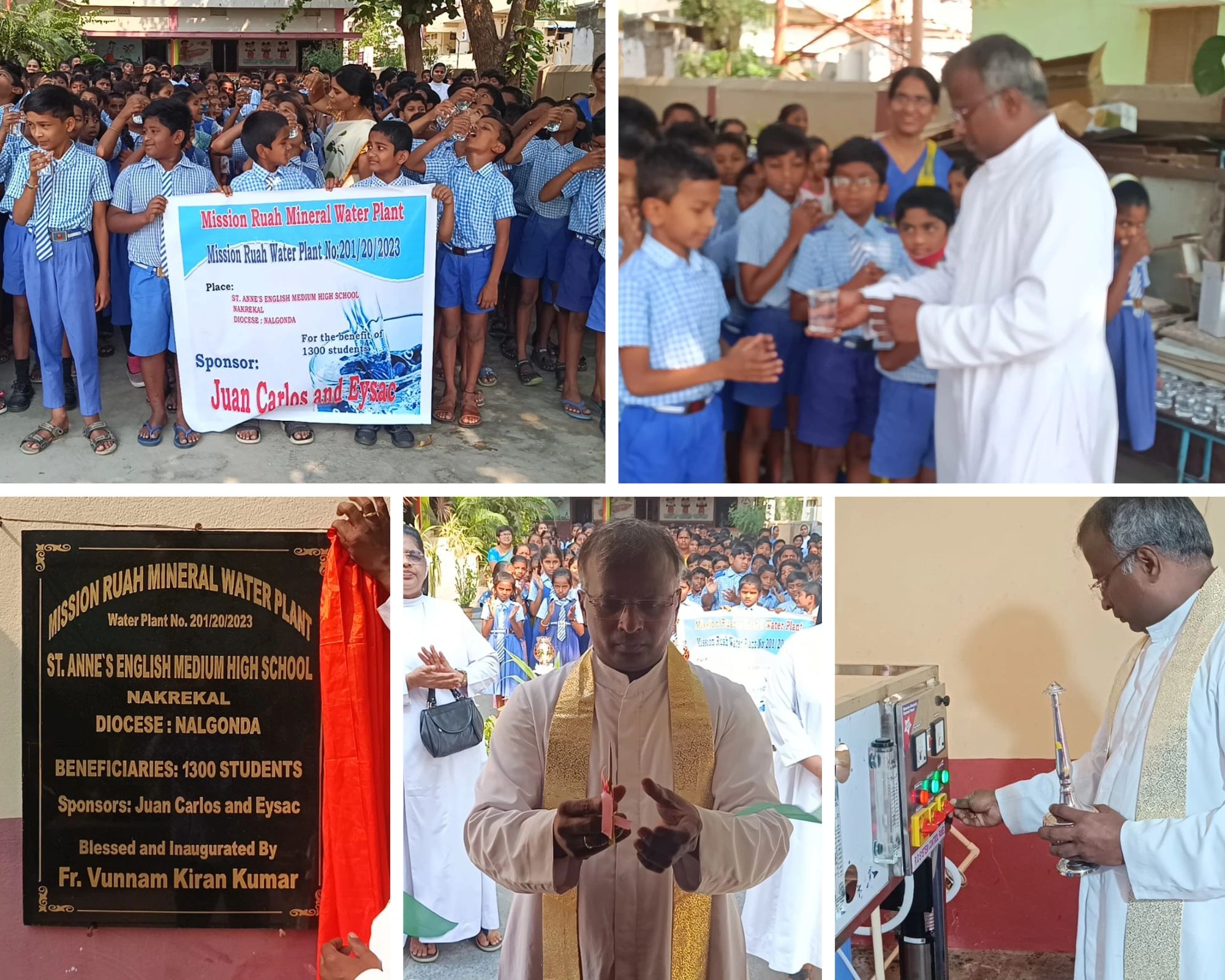 Nouveau puits d'eau potable grace à la Mission Ruah