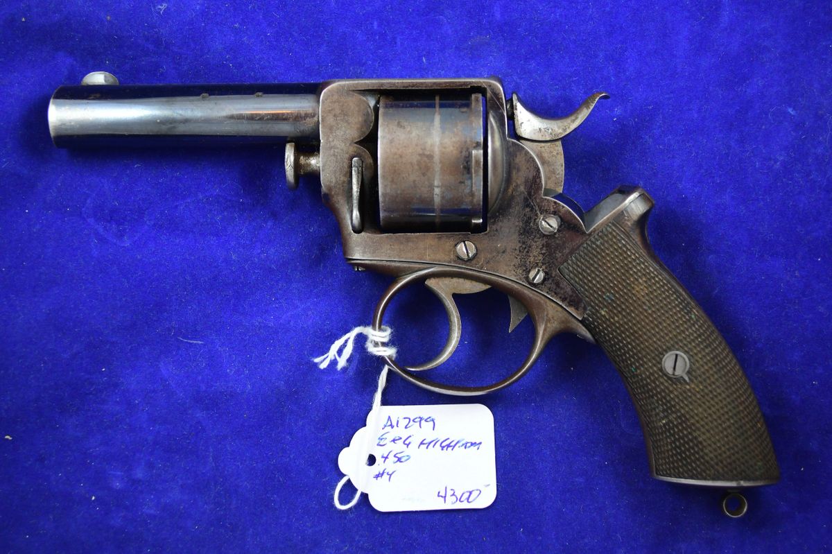 E&G Higham Webley Patent Revolver in .44/442