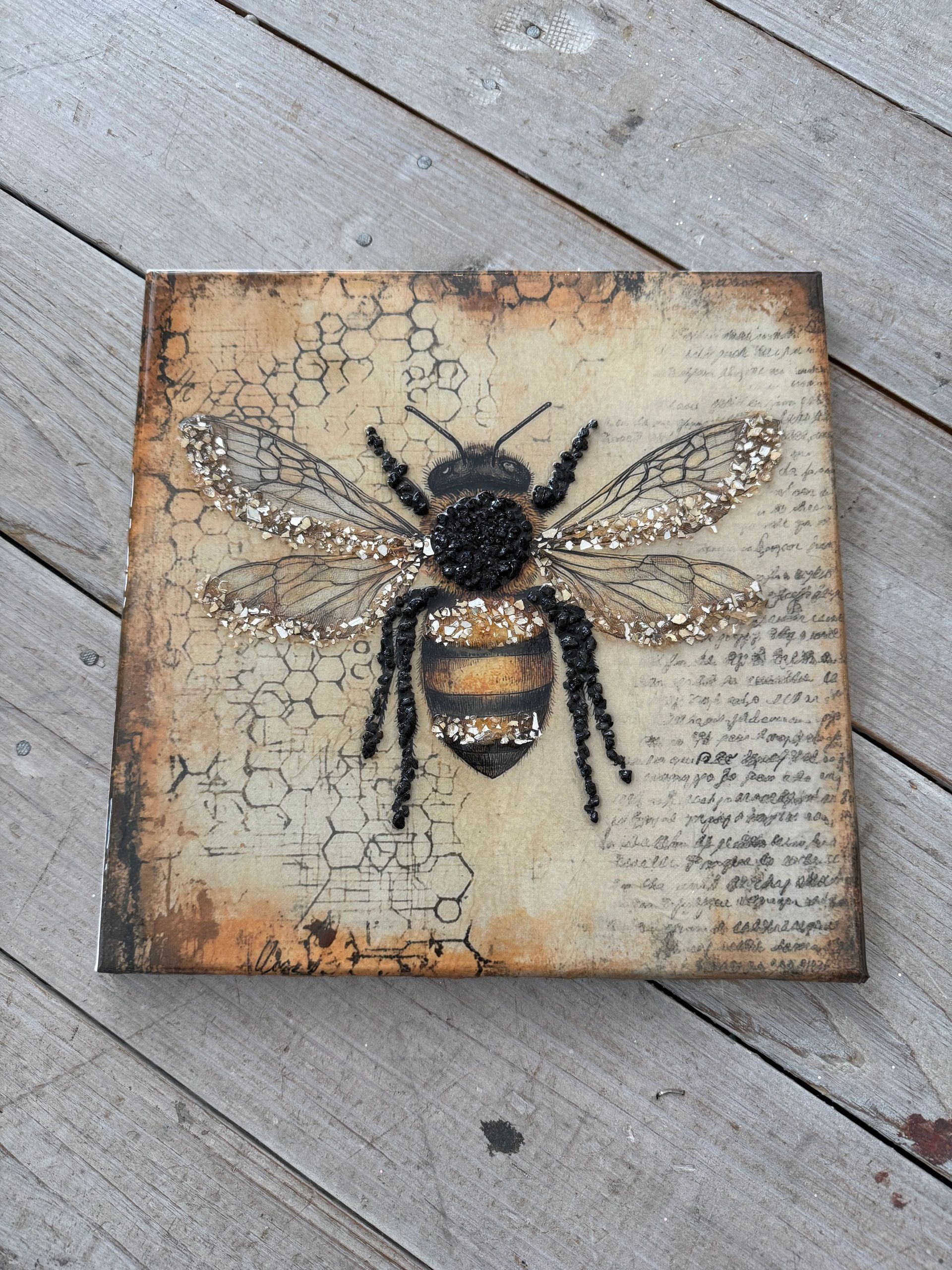 October 9 Honey Bee Resin Art Workshop
