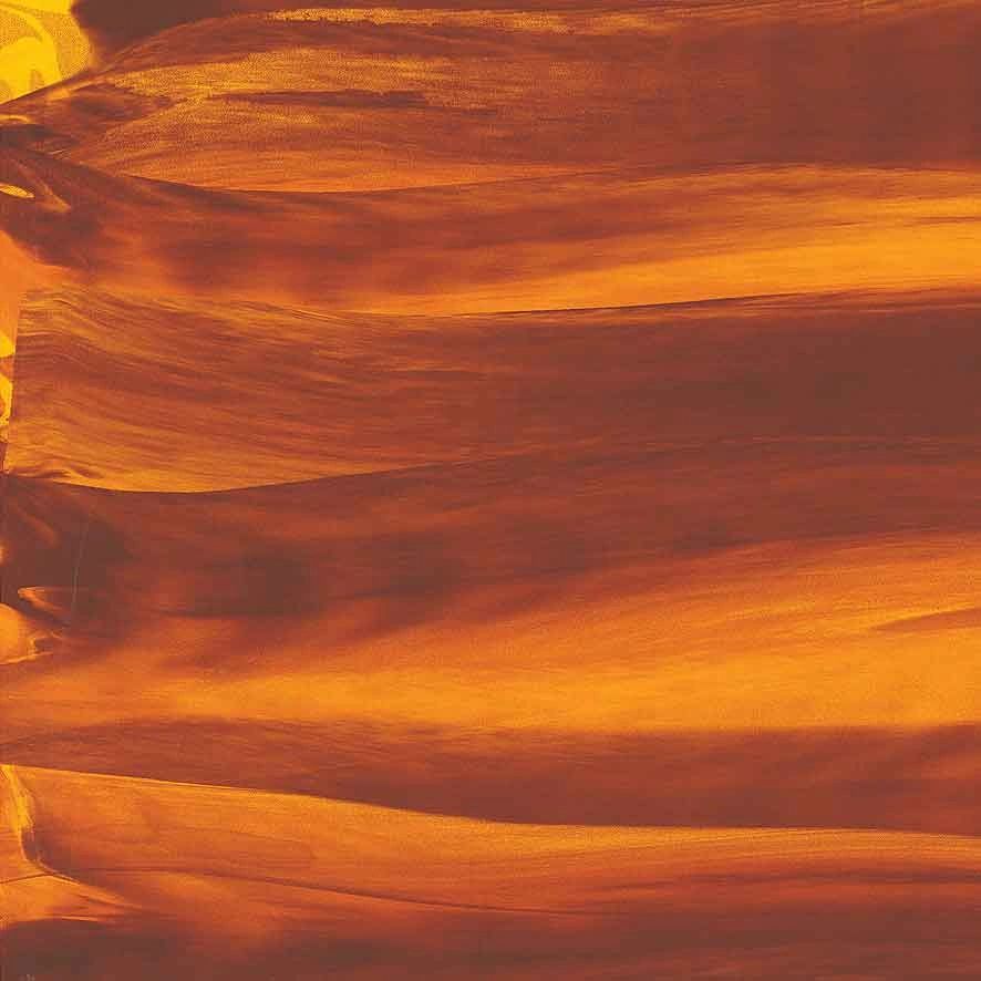 Regalead - Stained Glass Art Films 638- Cayenne Streaky Opaques