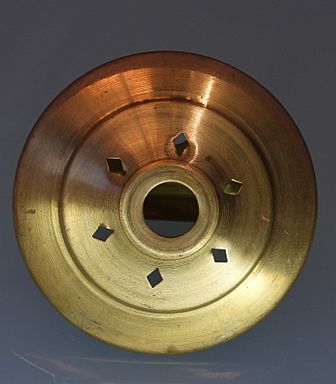 Split Vented Lamp Cap 2 inchs ( 50 mm )