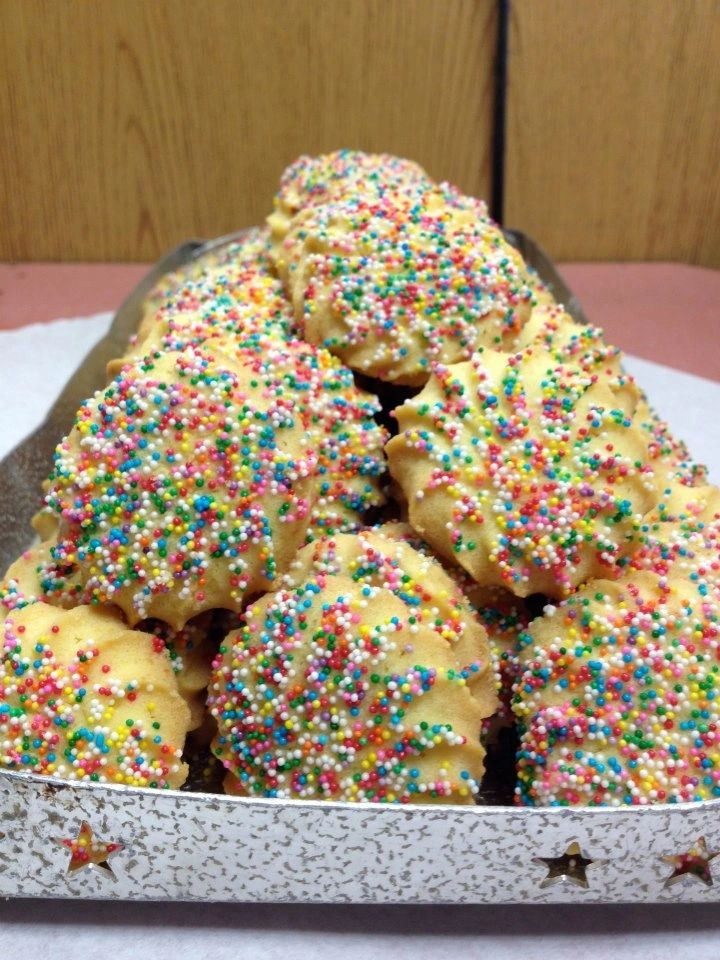 NonPareil Butter Cookies