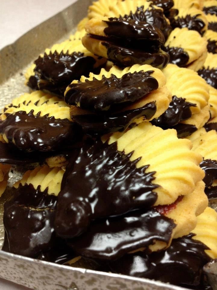 Jelly Filled Butter Cookies