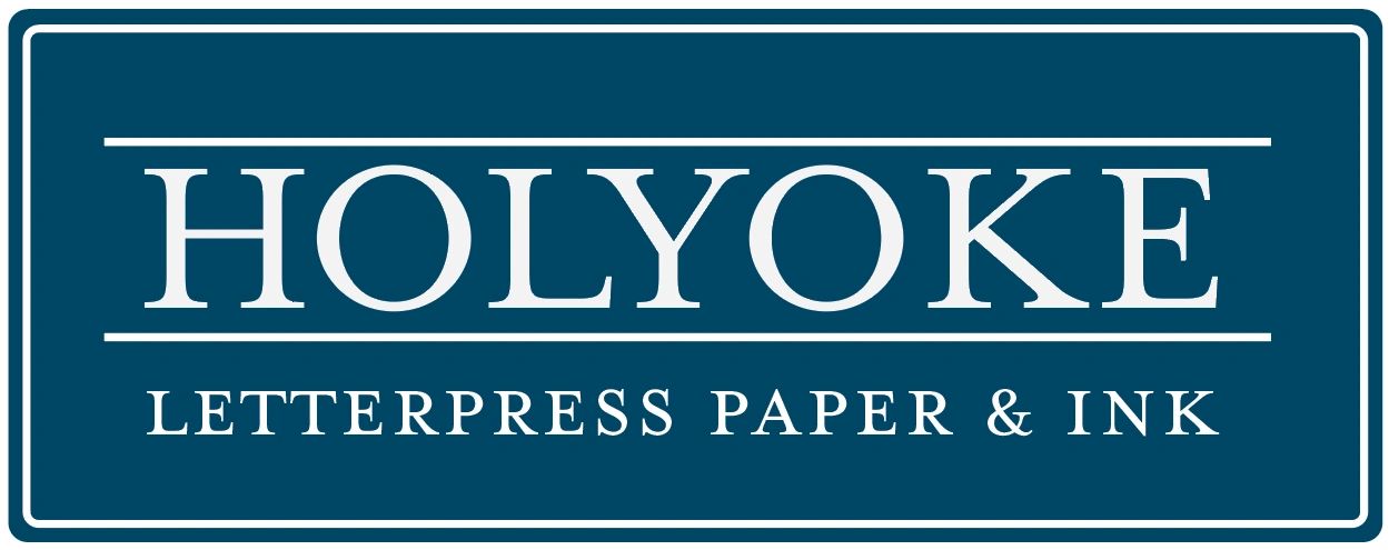 Holyoke Fine Letterpress - Letterpress Paper, Letterpress Ink ...