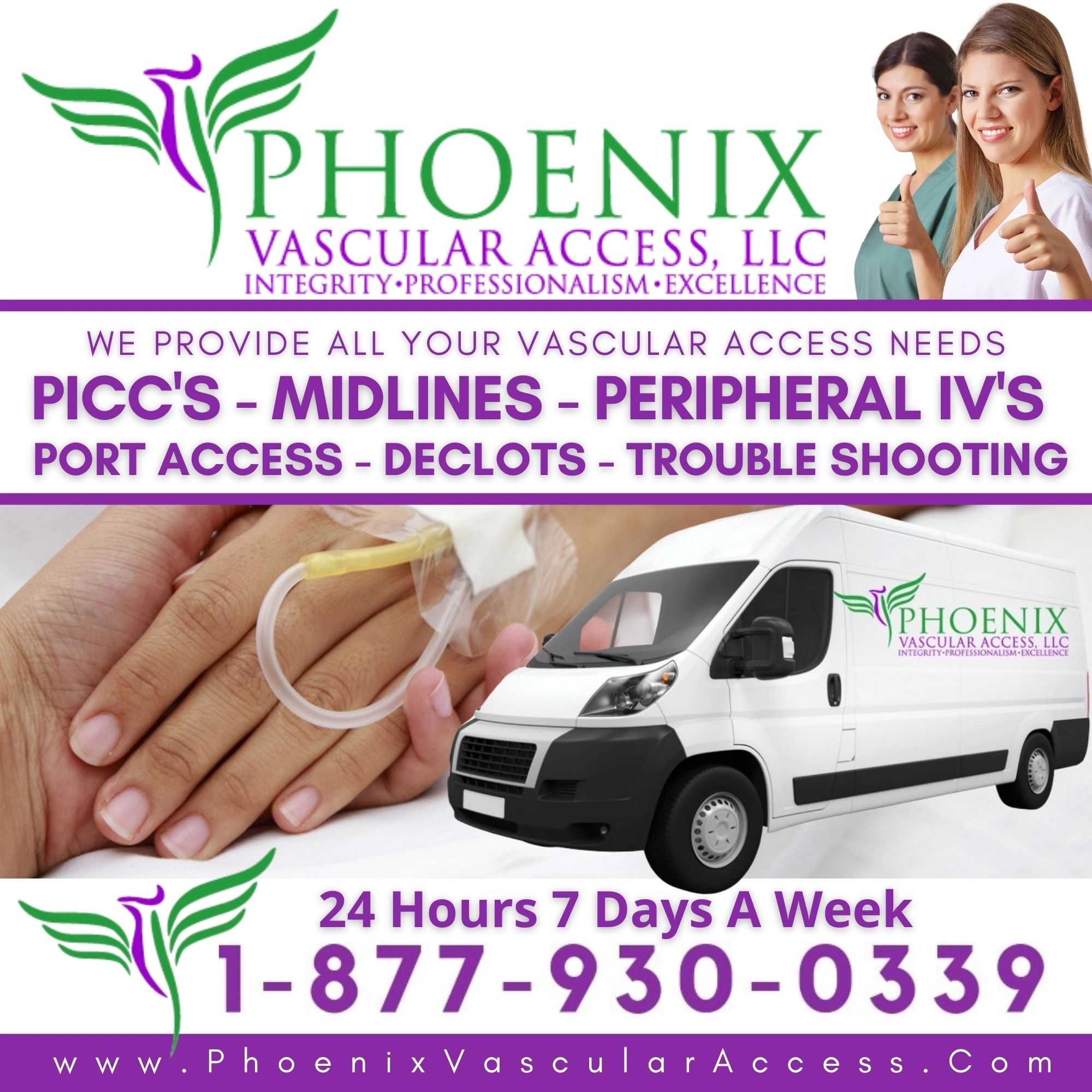 (877)930-0339 AZ PICC RNS