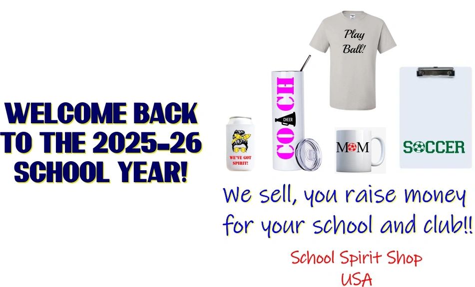 Fund Raising Website for Schools and Clubs - School Spirit Shop USA