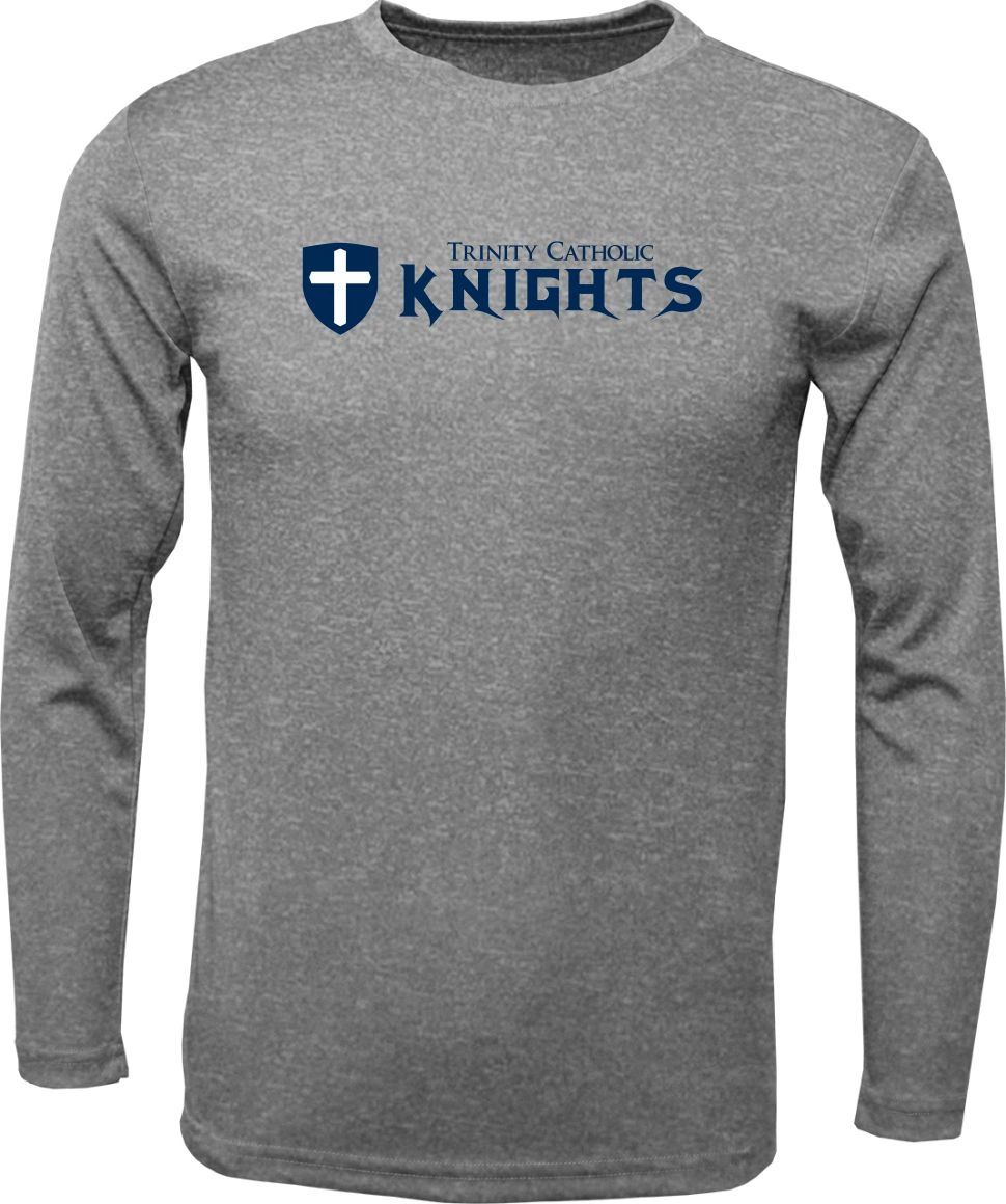 Trinity PE Uniform Long Sleeve Dry Fit (Middle School Only)