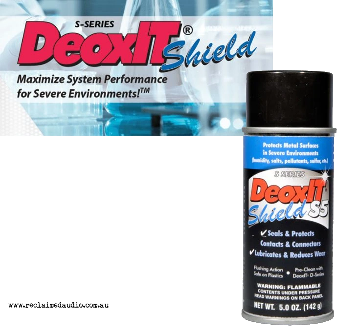 DeoxIT® S5 Shield Protectant spray for all electrical connectors and ...