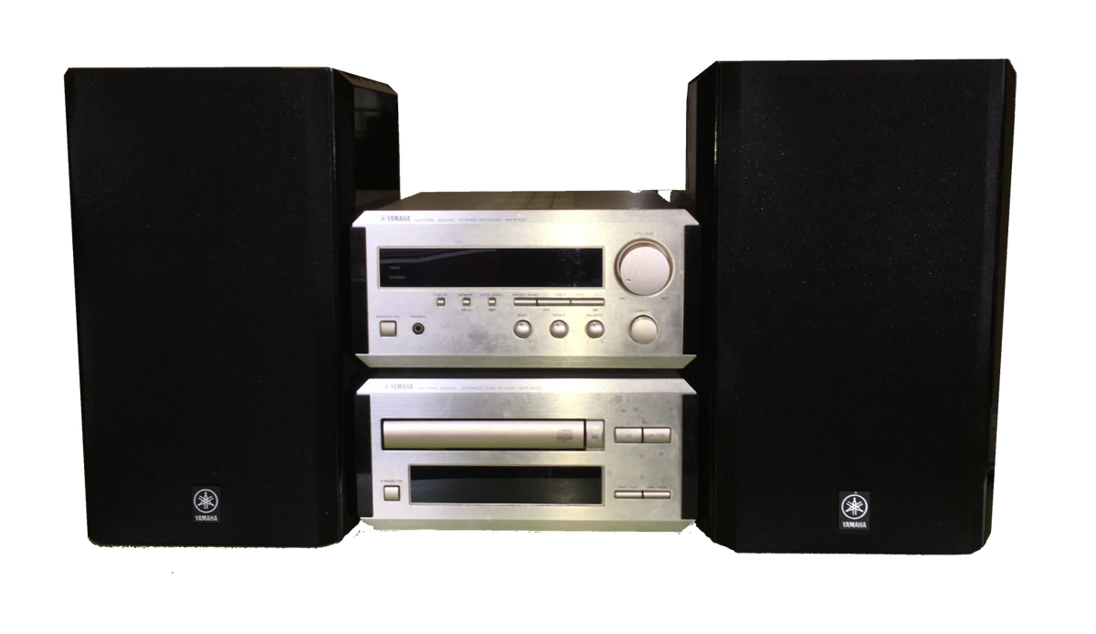 Punchy Yamaha E100 compact Shelf Hi-Fi System 2 x 50W. CD – AM/FM ...
