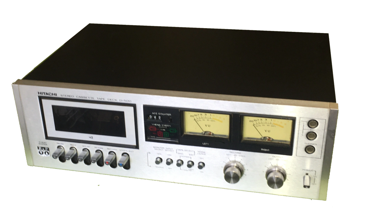 Hitachi D-500 Three Head front load cassette deck 1976 (sold in some ...