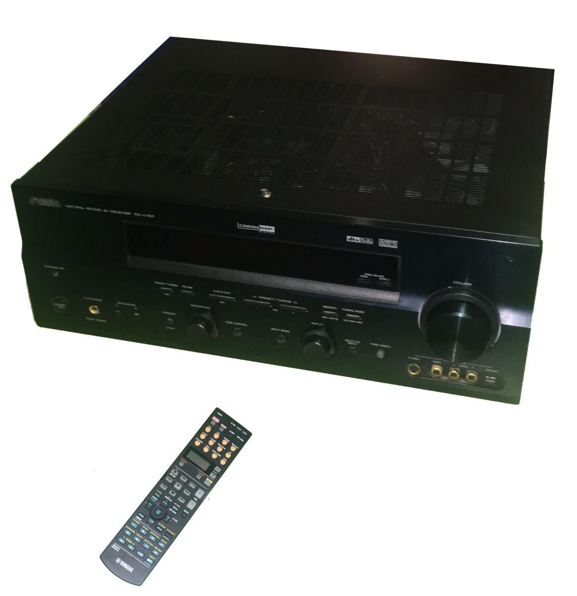 Yamaha RX-V757 Home Theatre 7.1 channel 7 x 100W / Stereo Receiver 2 x ...