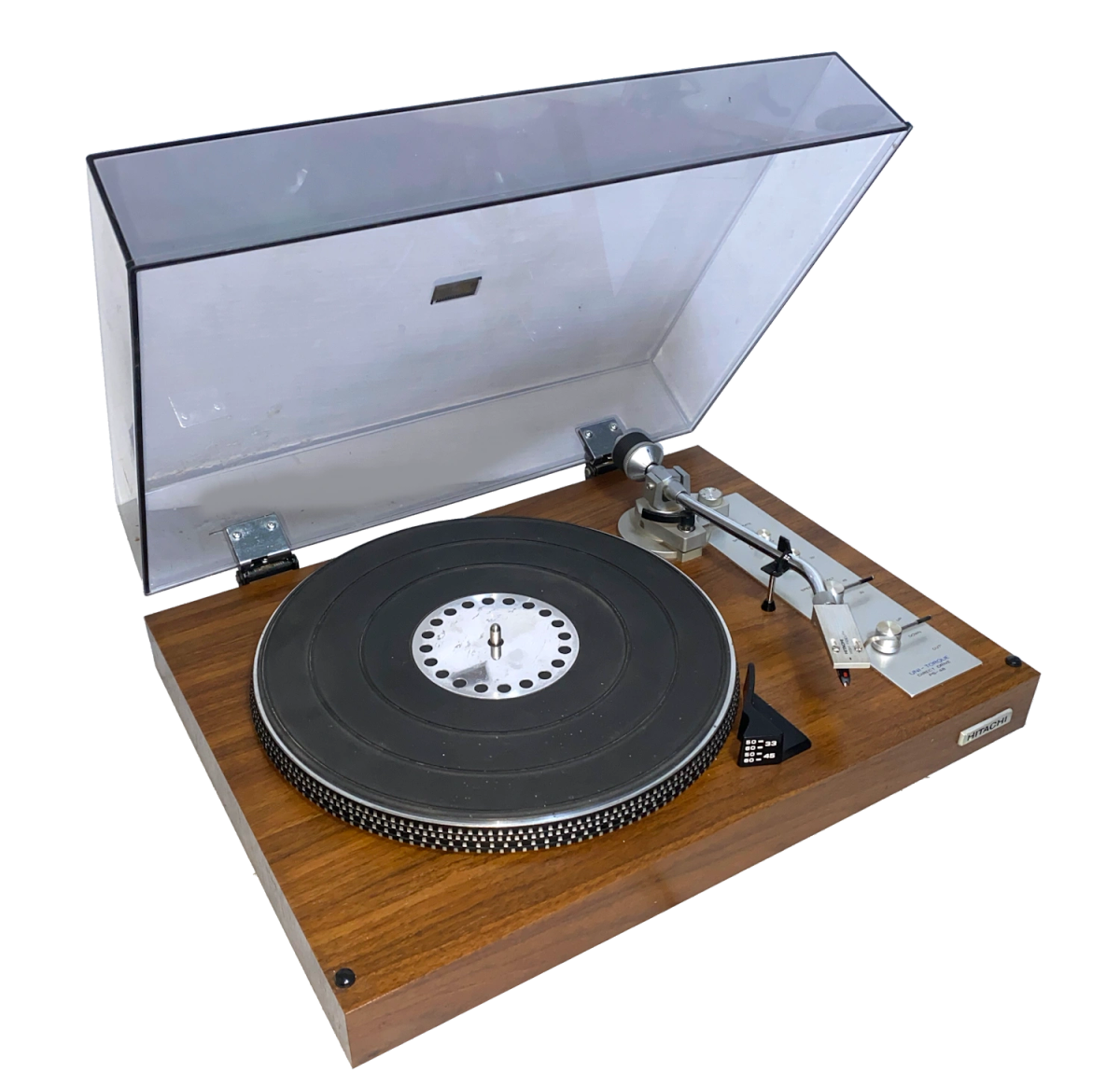 Top shelf Hitachi PS-48 Direct Drive Turntable Semi Automatic with ...