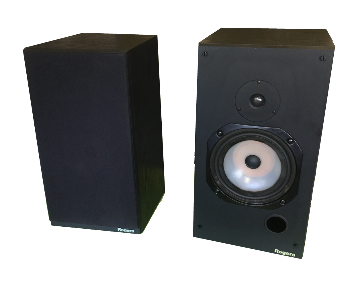 Pair British Pair Rogers LS6a/2 8” 2 way small floor standing / large ...